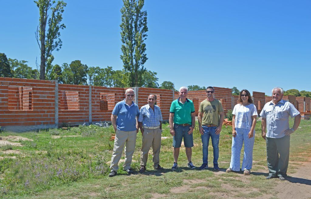 CASTELLI: Sebastián Echarren recorrió el Barrio de Policía