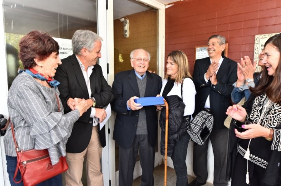 CHASCOMÚS: Se efectuó un emotivo homenaje al Dr. Alfredo Aldet