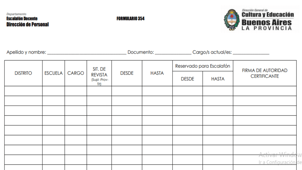 FORMULARIO 354 】Qué es + Cómo Completarlo octubre 2023