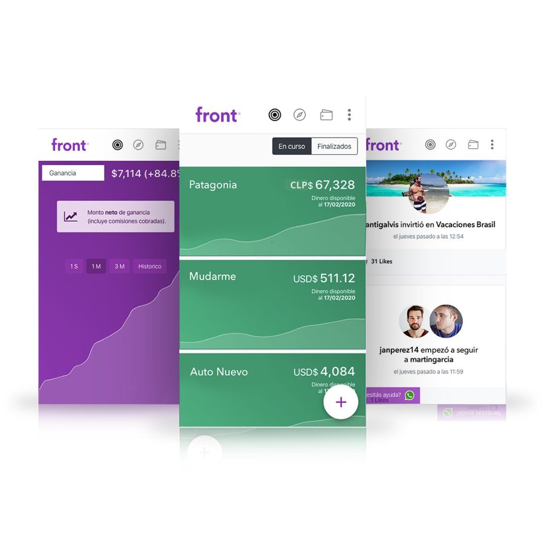 ᐈ Front: aplicación argentina para ahorrar y ganarle a la inflación