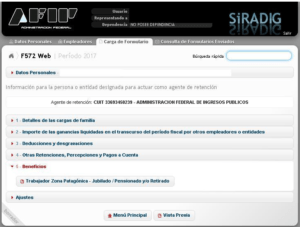 Formulario 572 Jubilados【AFIP】¿Qué es, Cómo completar y descargar?