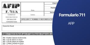 【Formulario 711 AFIP 】Cómo completar + Descargar mayo 2026