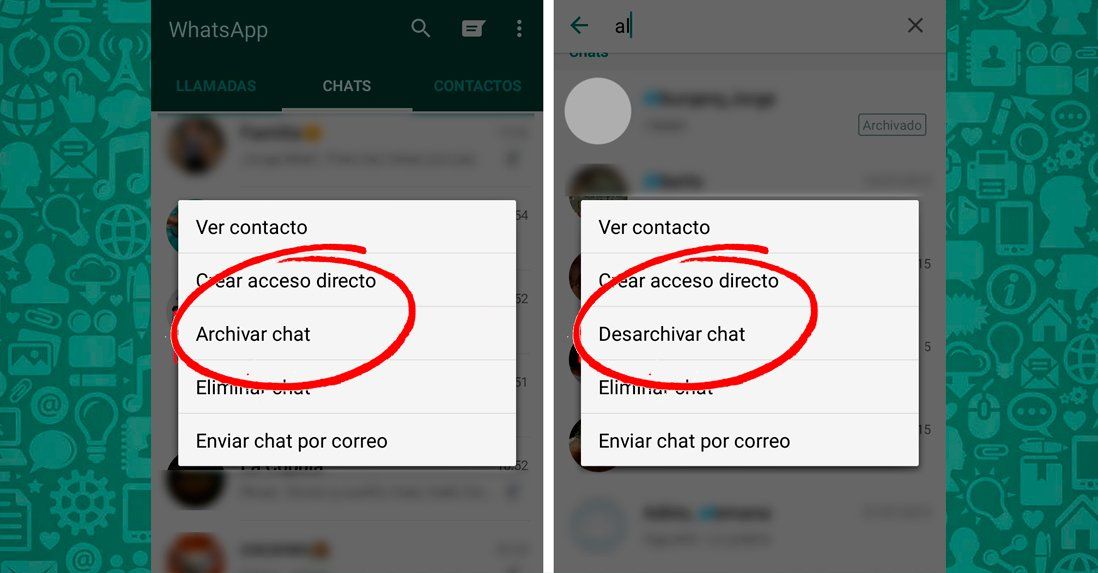 ¿Cómo se oculta una conversación en WhatsApp? Válido para iOS y Android