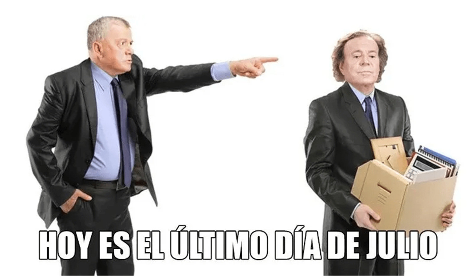 Se va julio y llega agosto: los memes de Julio Iglesias y Daniel ...