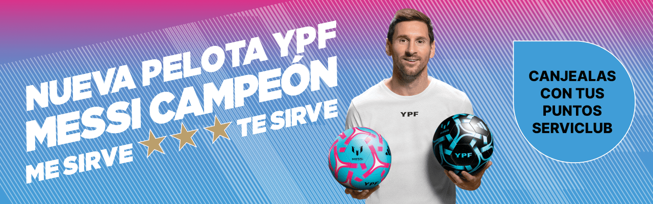 YPF entregará 490.000 pelotas "Messi Adidas": ¿Cómo obtener una?
