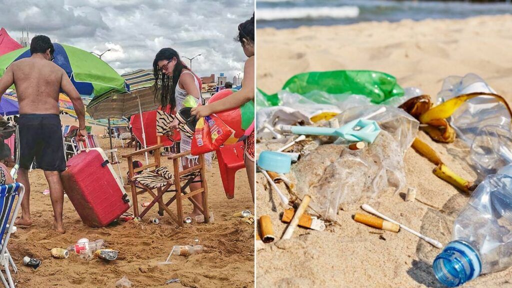 Provincia: Preocupación por la cantidad de basura que dejan los ...